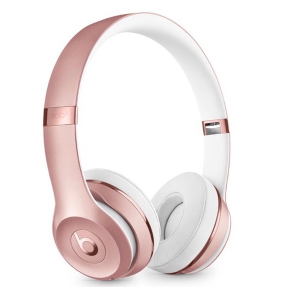 Headphones | Beats Solo3 Wireless Headphones Rose Gold | Poshmark
